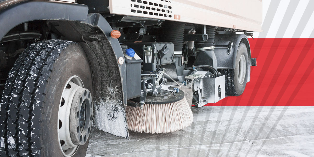 Winter Tips for Street Sweepers - Stewart-Amos Sweeper Co.