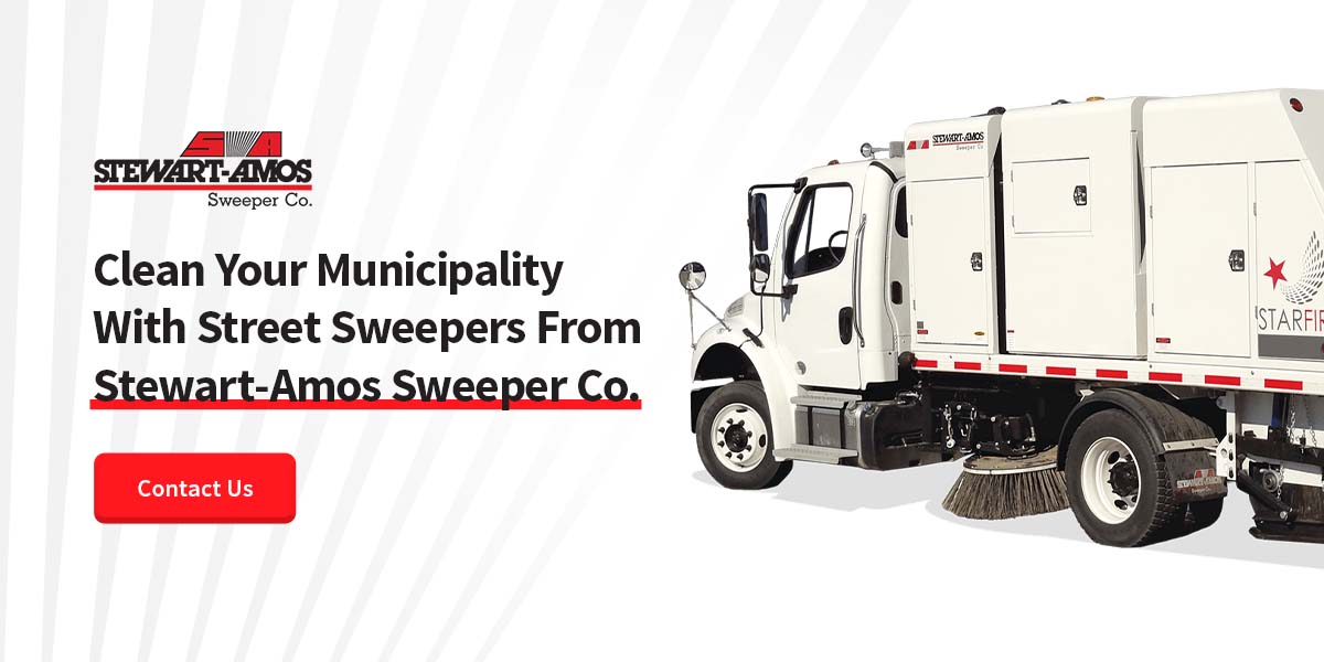 The Invention of the Street Sweeper | Stewart Amos Sweeper