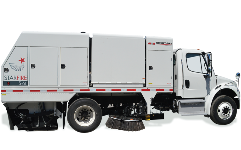 Starfire S-6t Mechanical Broom Sweepers | Stewart-Amos Sweeper Co